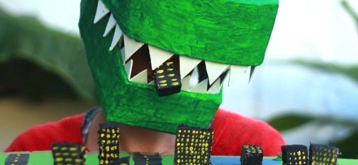 Paper Mache Dinosaur Mask (T-rex costume DIY) – Page 2 – The Surprise ...