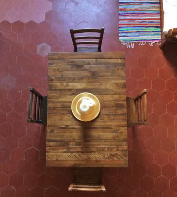 Ikea Hack: Upcycled Dining Table from Bed Frame – The Surprise-aholic